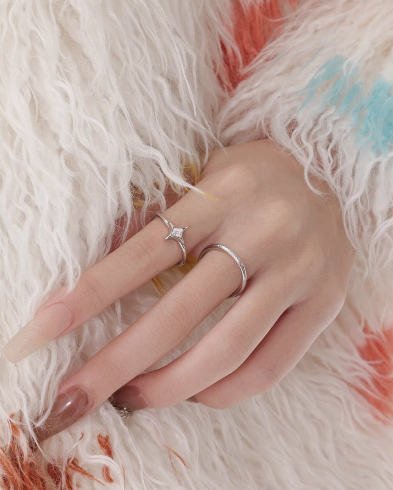 【SUMIYAKI】Mang Star And Plain Ring pg1165 – Punkgram