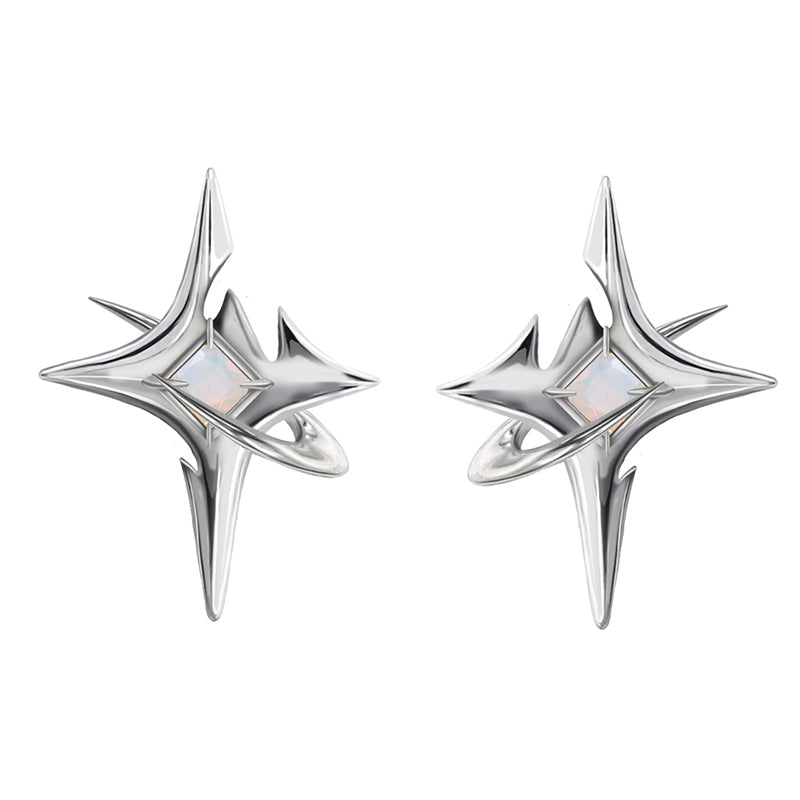 [MASW]Basic Starburst Earrings pg134 – Punkgram